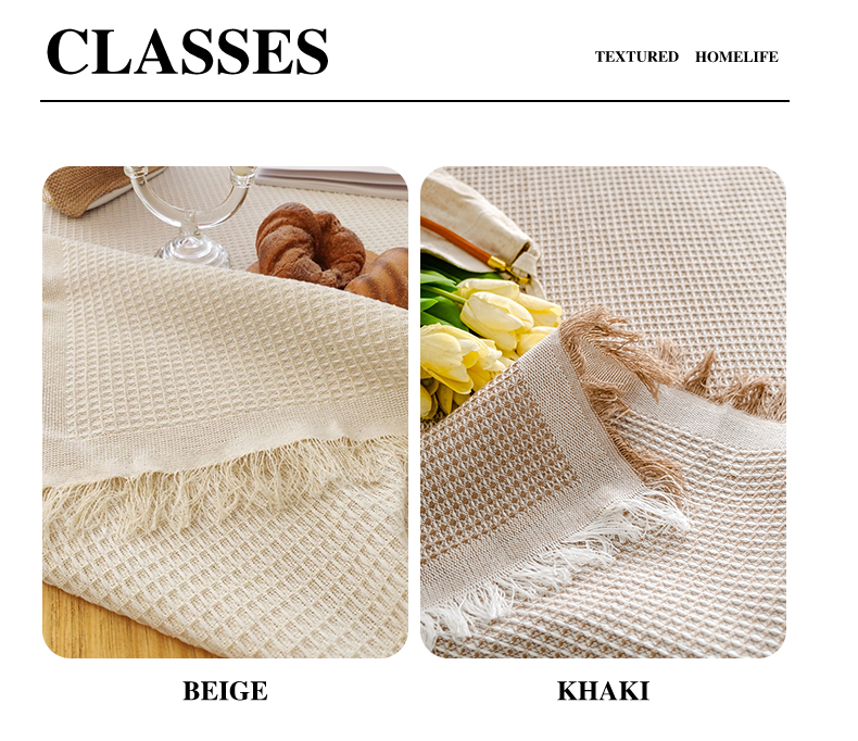 Table Cloth Cafe Waffle Background Cloth Decoration Washable Table ...