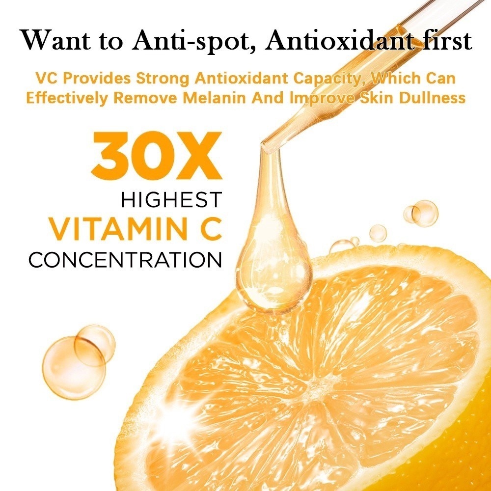 500ml Vitamin C Toner Intensive Whitening Toner Essence Remove Melasma Acne Pimple Marks Skin ...