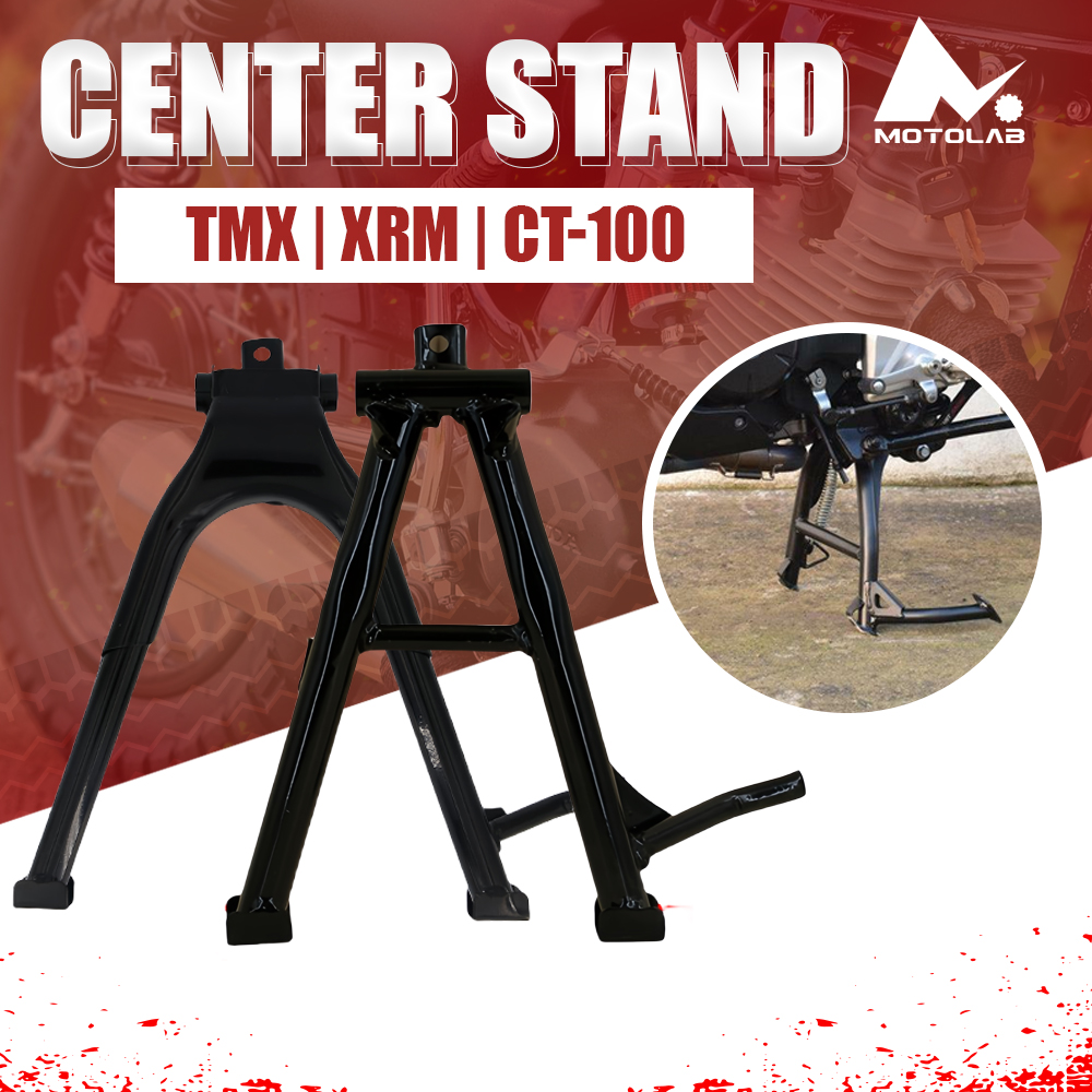 MOTOLAB CENTER STAND FOR TMX, XRM, CT-100 HIGH QUALITY MADE FROM THAILAND | Shopee Philippines
