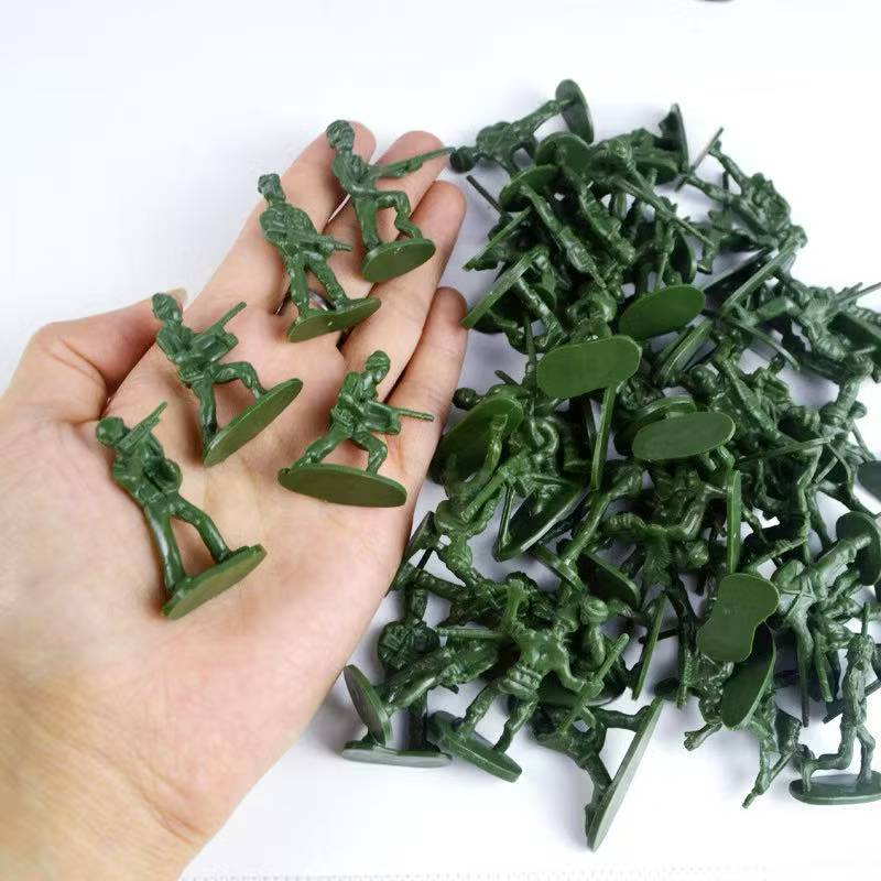 J King #98g World War II Soldier Model Army Fighting Plastic KidsToys ...