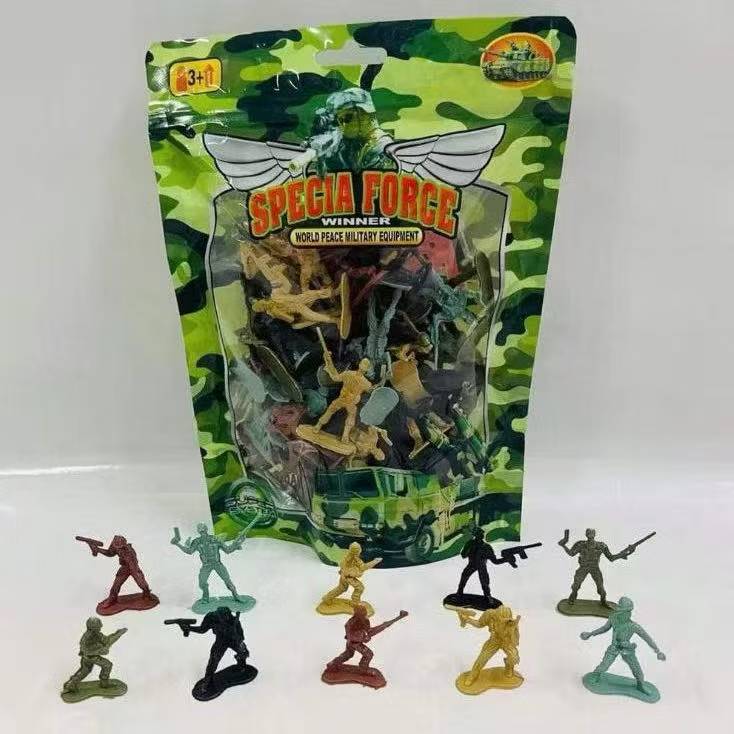 J King #98g World War II Soldier Model Army Fighting Plastic KidsToys ...