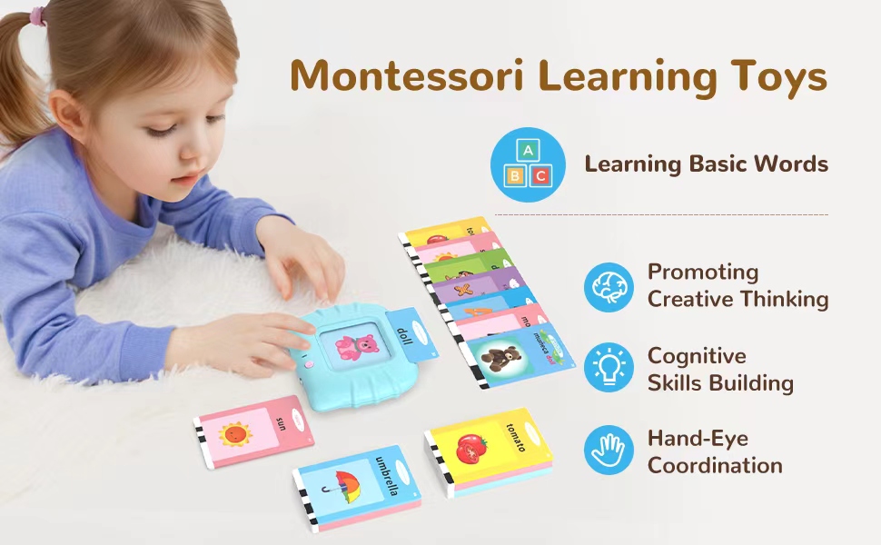 NIKO Early Education Card Machine Flash Card Reader Smart English ...