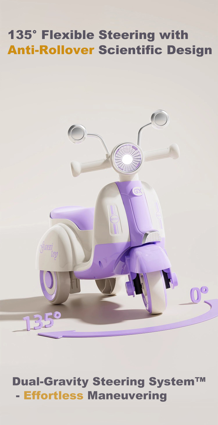 Balance Motor For Kids Toddler Car For Girl&Boy Kids Toys Ride-On Baby ...