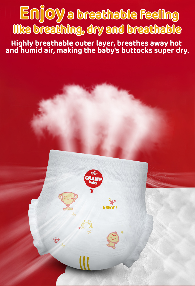 AIKERRSU 50 PCS Baby Disposable Diapers Korean Diaper Baby Unisex Ultra ...