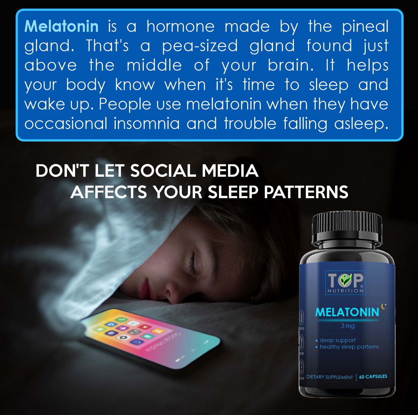 SLEEP Melatonin 5mg 60 caps | Shopee Philippines