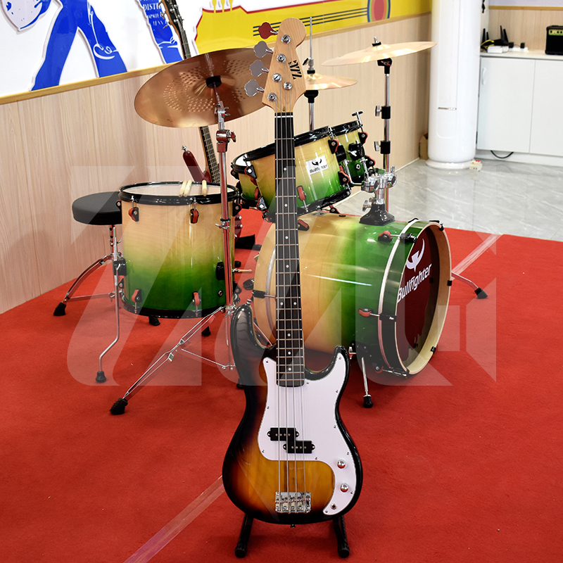 ZLG Electric Bass Set 4 string bass guitar sunburst spot goods fast ...