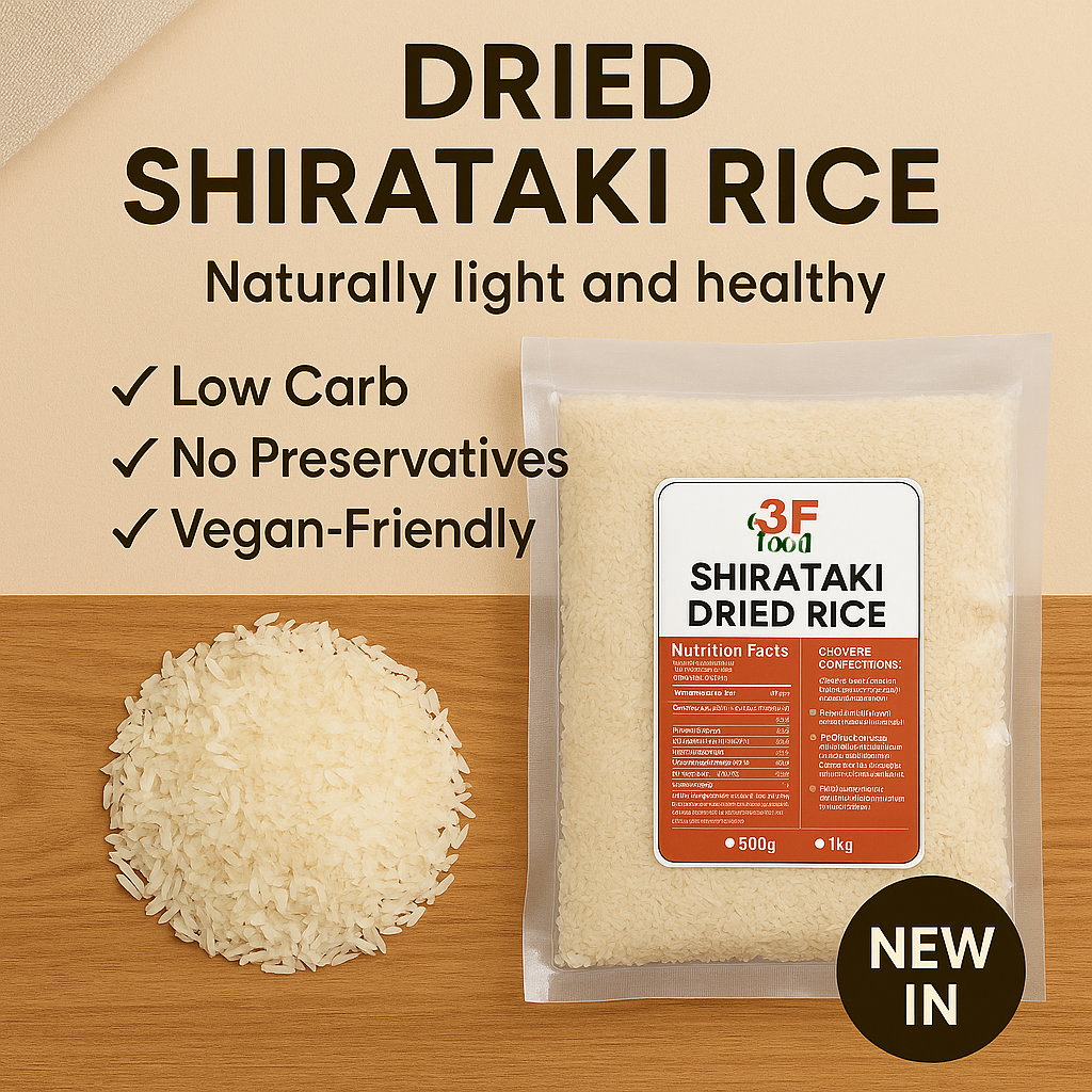 3F Food Dried Shirataki Rice for Keto/Low Carb Diet - Healthy Skinny ...