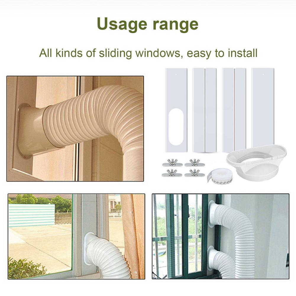 Universal Window Seal Plate Home Air Stop Conditioner Outlet Window ...