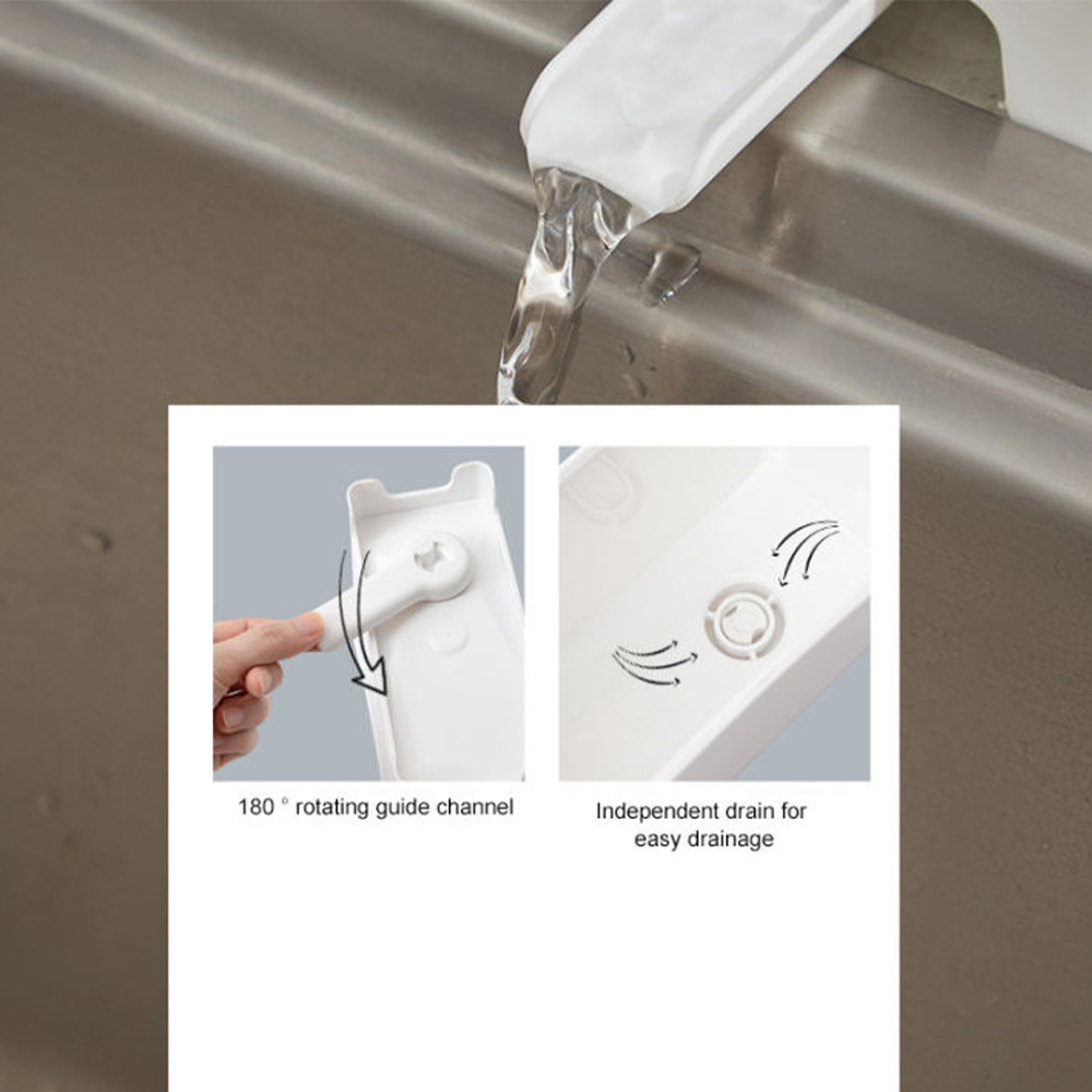 Kitchen Sink Strainer Drain Fruit Vegetable Food Residue Storage Box ...