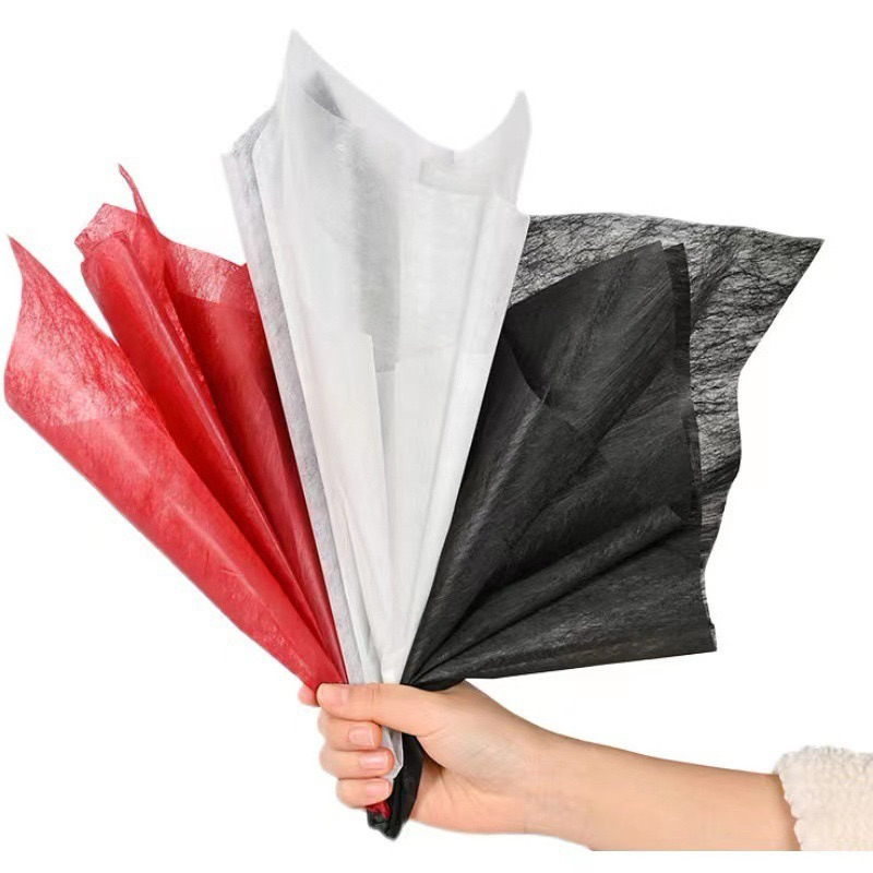 40pcs丨Colored Paper Wrapper Tissue Bouquet Wrapper Flower Package Decor ...