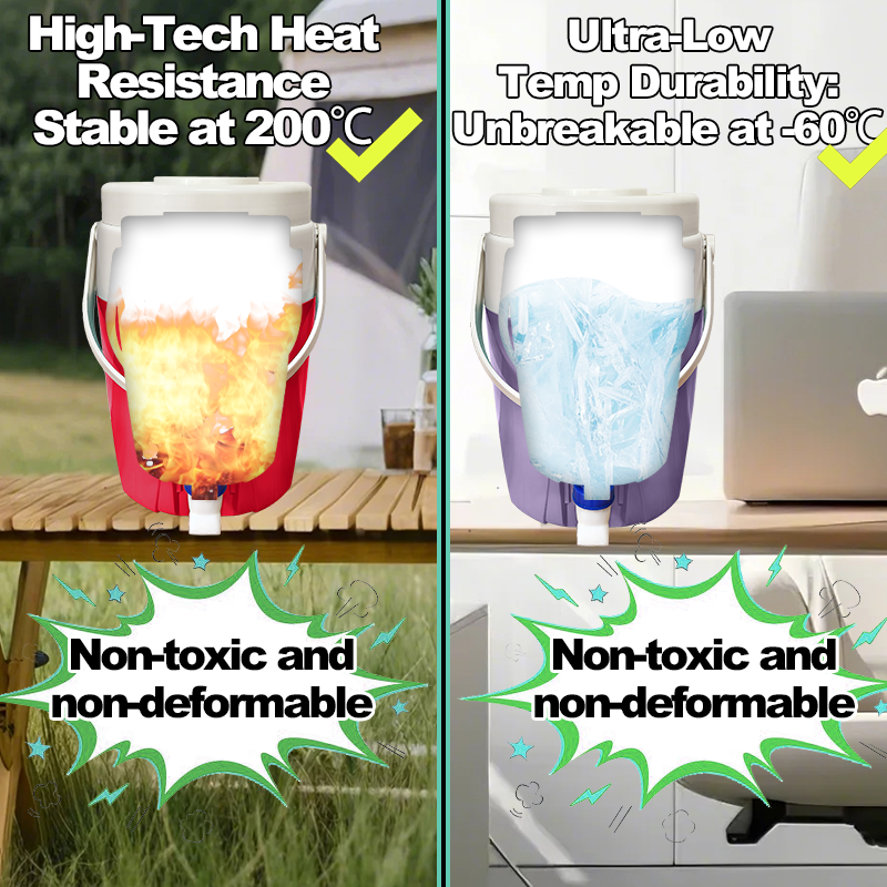 3L-6.5L Water Jug Water Cooler Jug ice jug Cooler Pitcher Outdoor ...