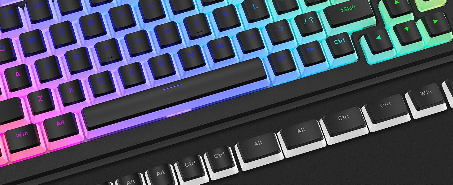 Pudding Keycaps 129keys Backlit Keycap OEM Profile PBT Material for ...