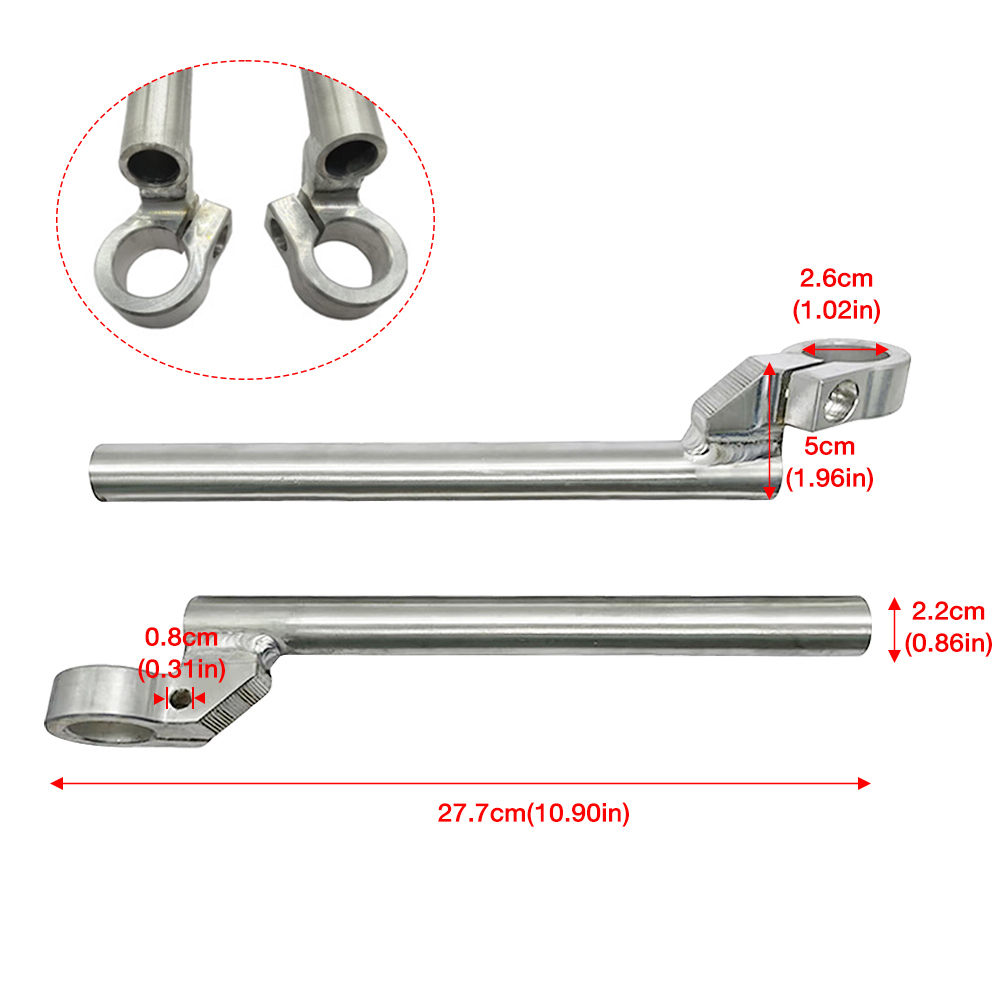 Alloy NUI Handle Bar Raider 150 Carb / r150 fi / xrm / rs 125 / rs 150 ...