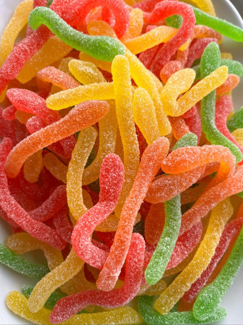 500g Gummy snake Gummy sweet candies and kutkutin | Shopee Philippines