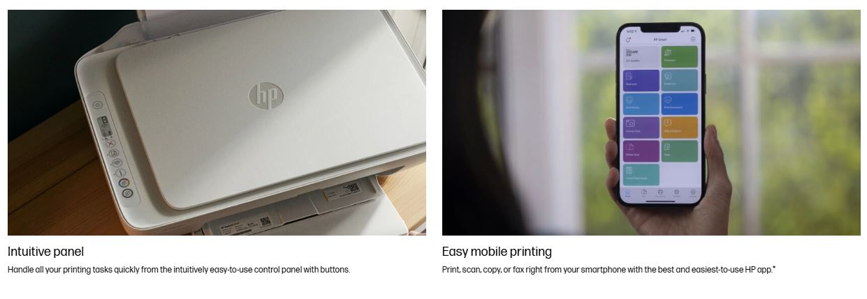 HP DeskJet Ink Advantage 2875 All-in-One Printer Wireless| HP Inkjet ...