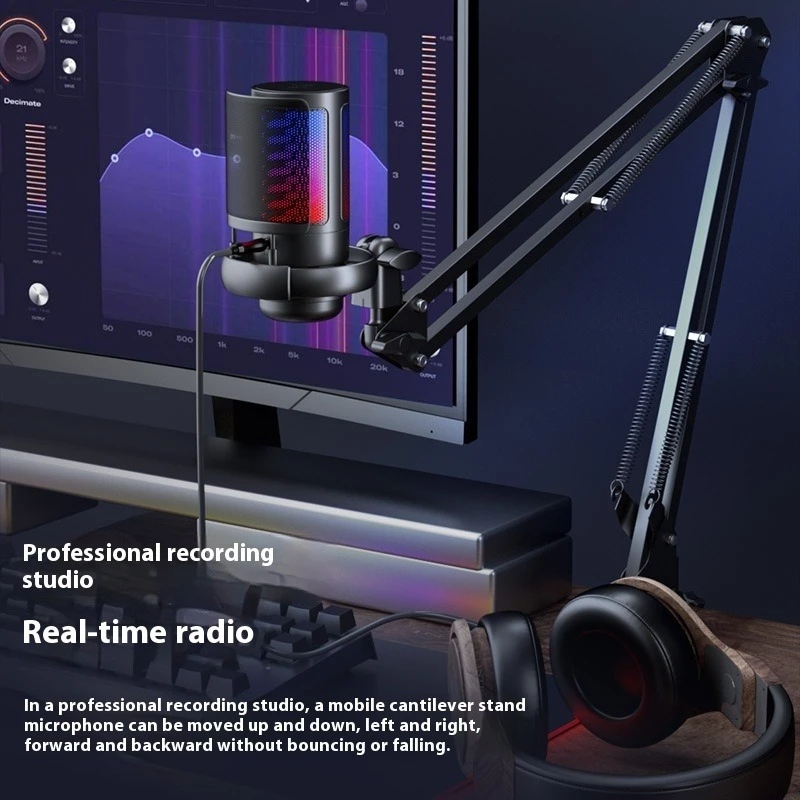 BM-800 Condenser Microphone Kit With V8 Multifunctional Live Sound Card Audio Mix Original ...