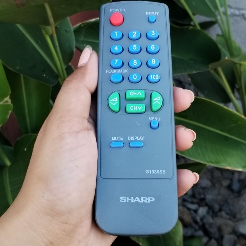 G1339SB Sharp TV Remote Controller Replacement For CRT Old Model Tv ...