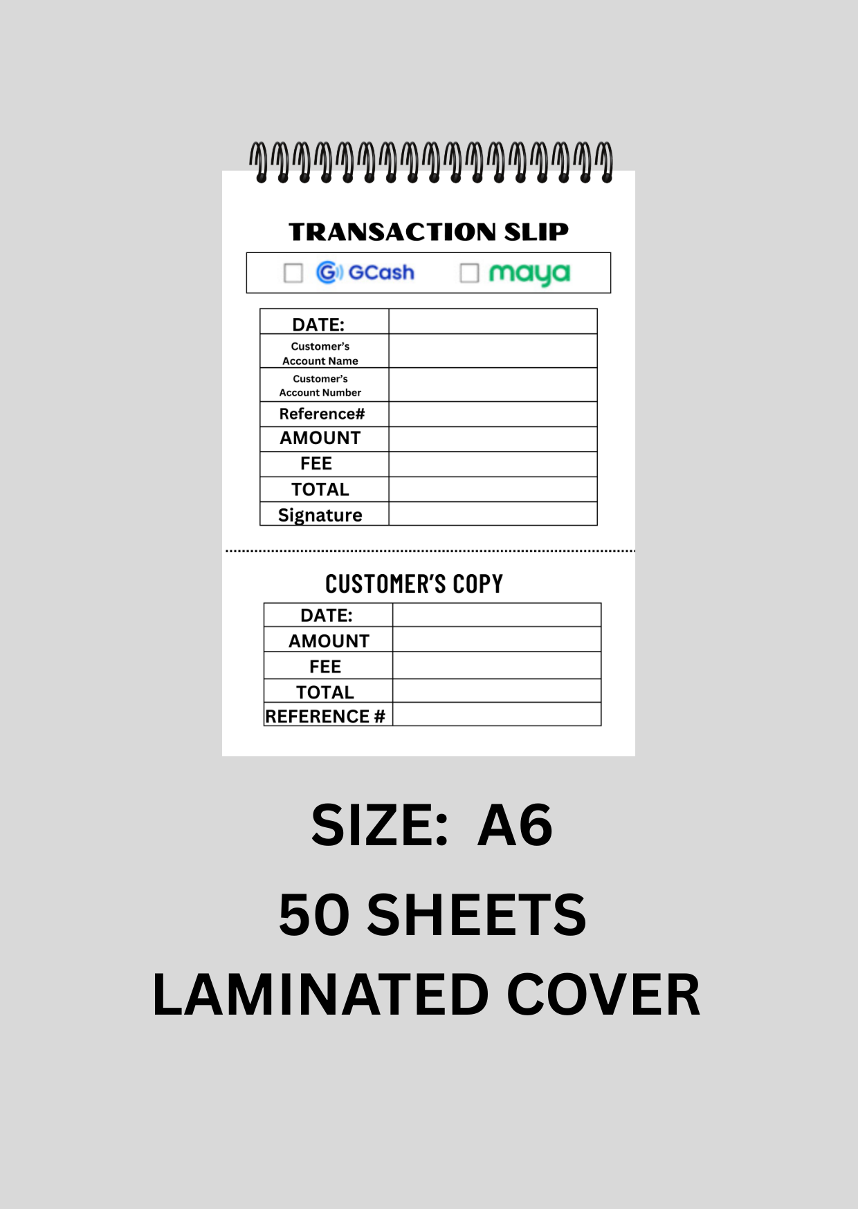 GCASH / MAYA TRANSACTION SLIP | Shopee Philippines