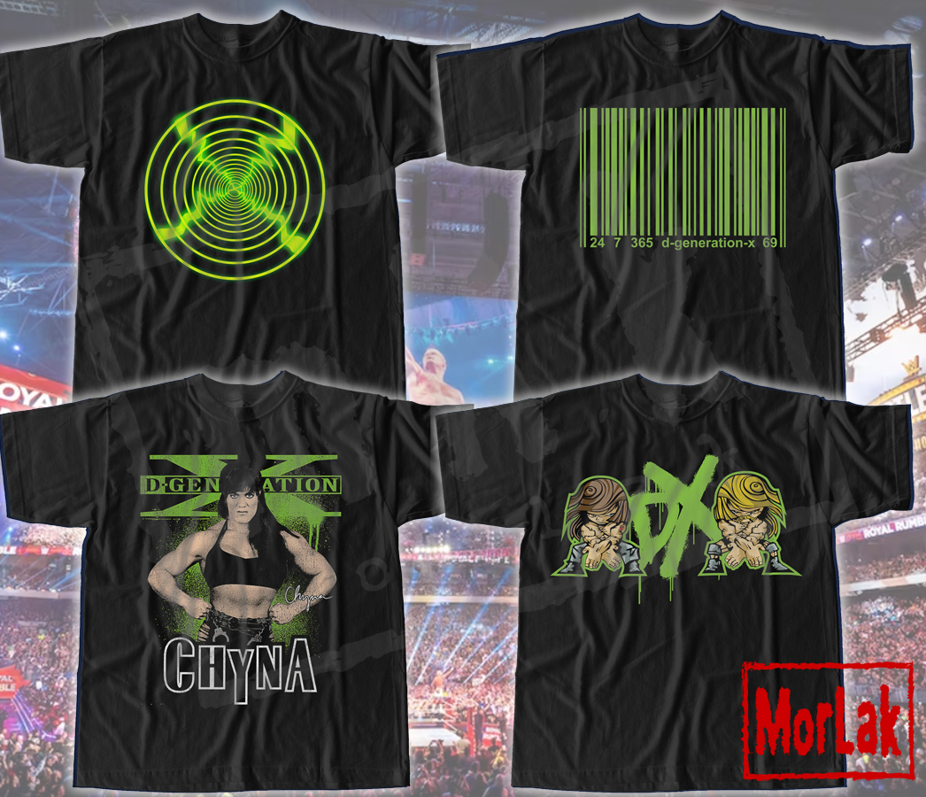 WWE Team DX D`Generation X Collection Graphic Unisex Shirt | Shopee ...