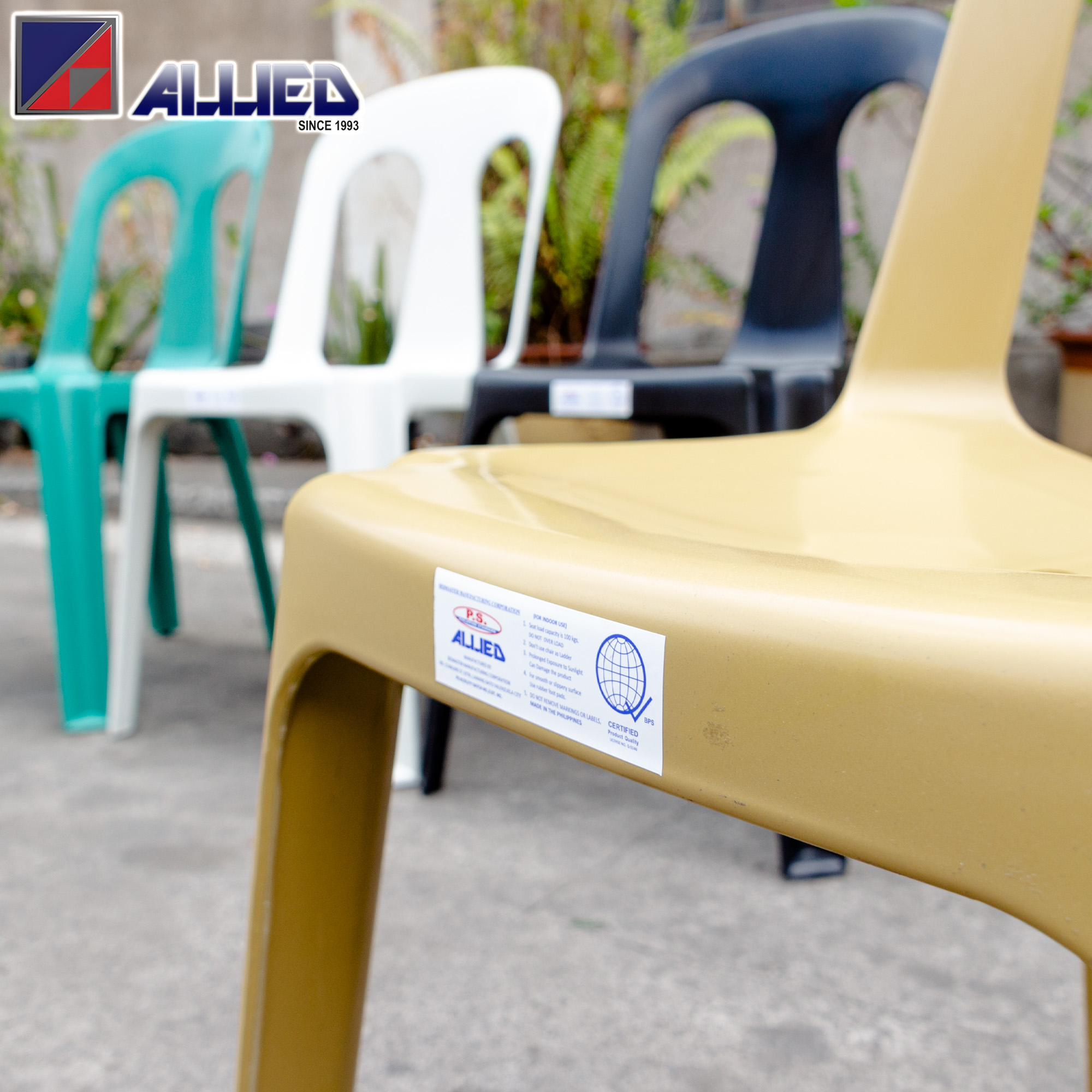 Allied Plastic Monobloc Chair Amanda SC-023 | Shopee Philippines