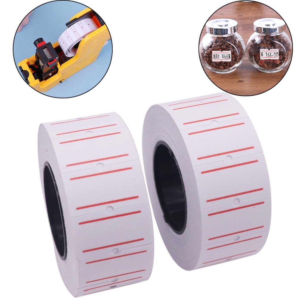 10 rolls price tag sticker High Quality Price Tag White price tag Price ...