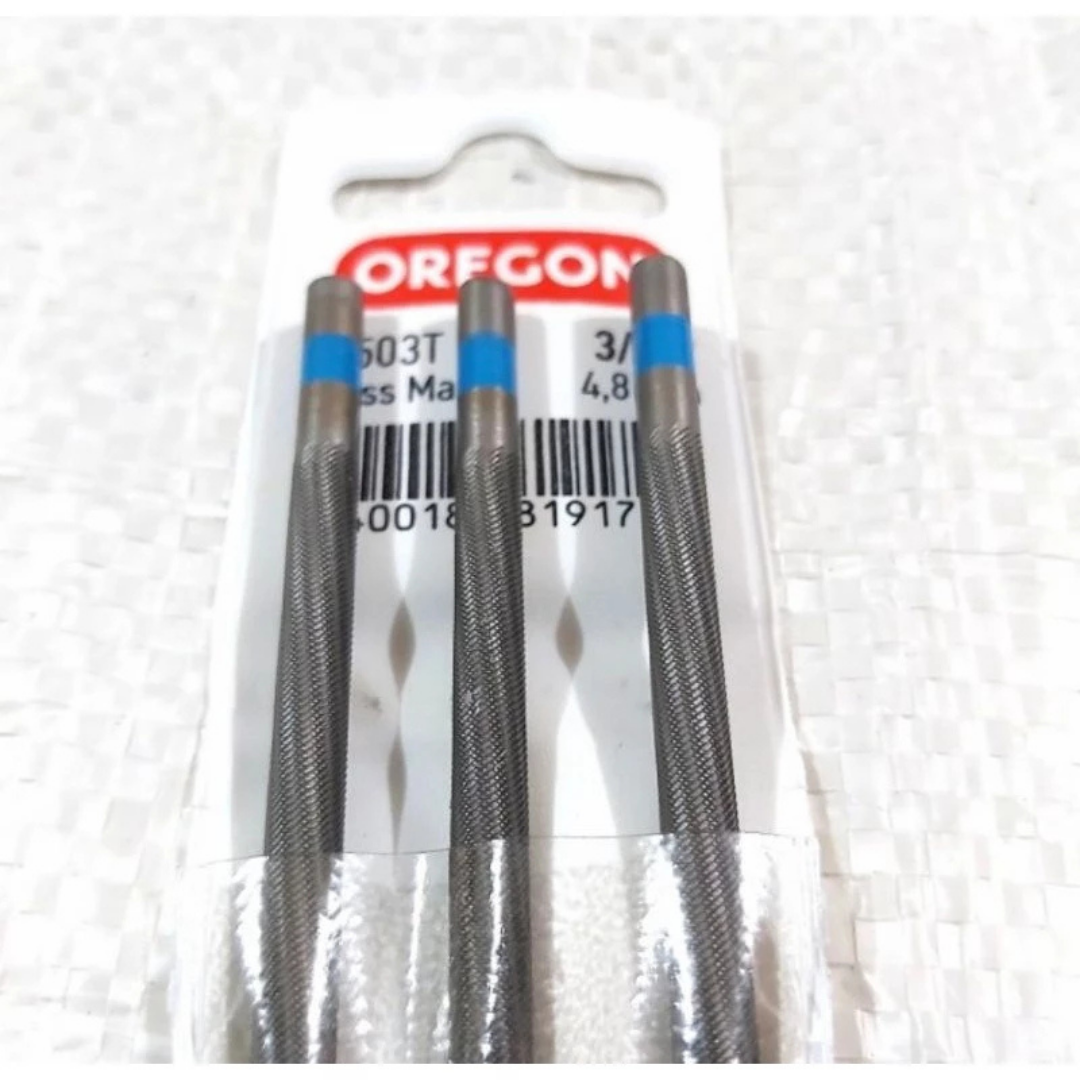 12PCS /BOX OREGON/STIHL ROUND FILE/KIKIL 3/16 & 7/32 CHAINSAW SHARPENER ...