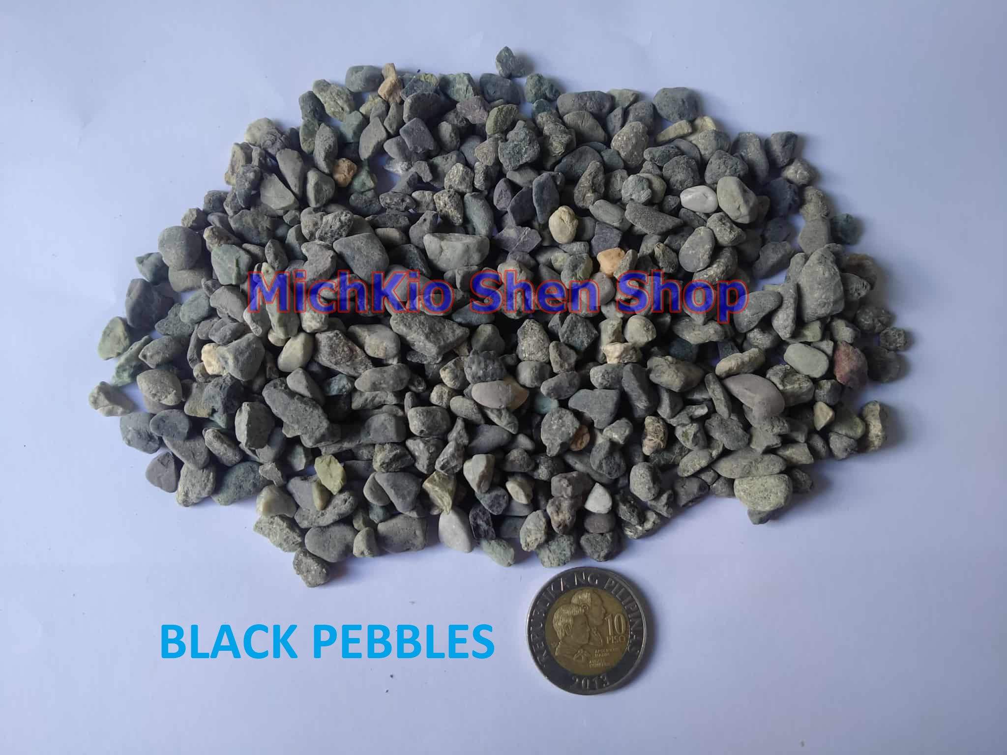 PEBBLES 1KG - BLACK PEBBLES ; MINDORO PEBBLES ; ORANGE PEBBLES ...