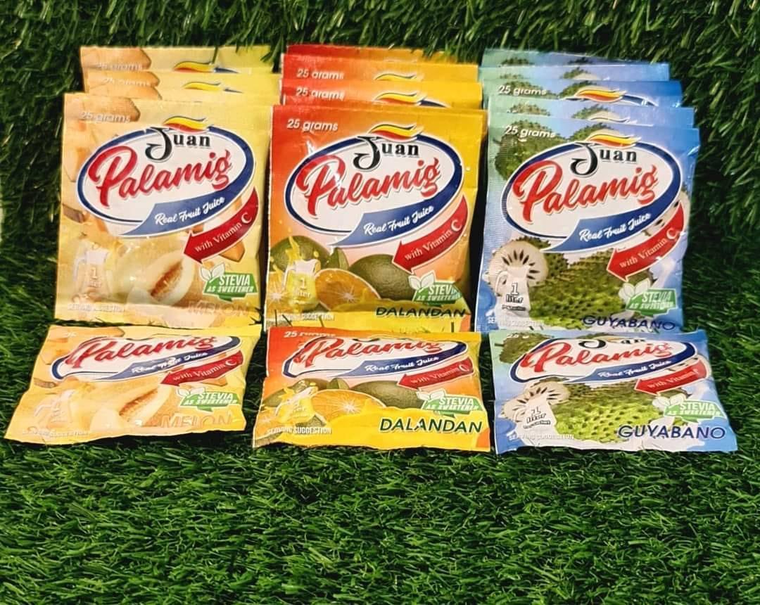 Juan Palamig Powder Real Fruit Juice All Natural 25grams per pack ...