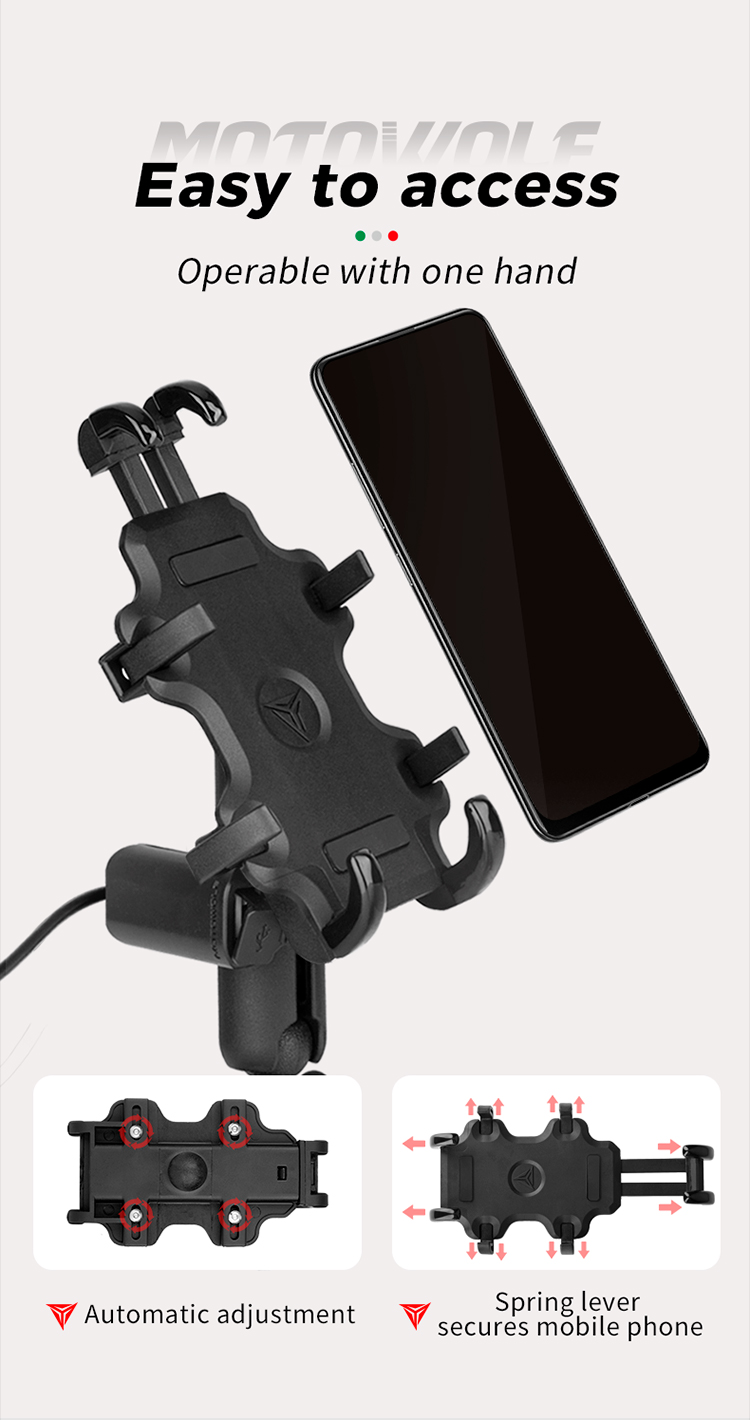 Original Motowolf phone holder version 5 original motowolf cp holder v5 ...