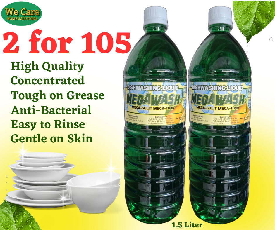 MEGAWASH Dishwashing Liquid 1.5 Liter | Shopee Philippines