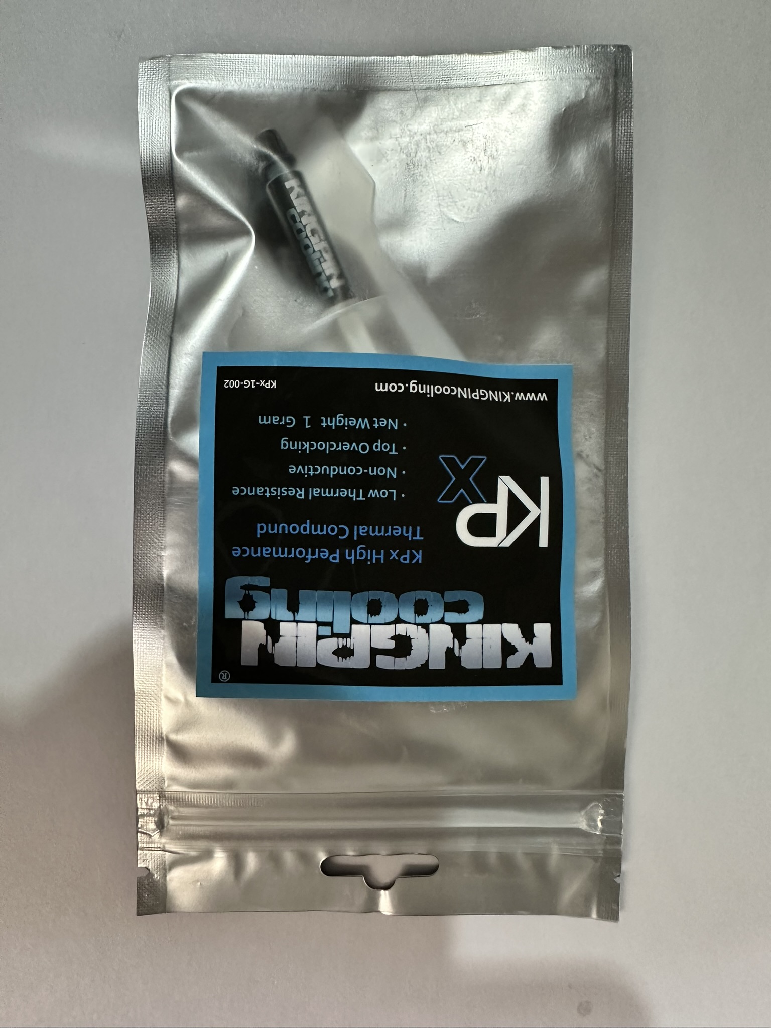 Kingpin Cooling KPX Thermal Compound Paste Grease 1 gram | Shopee ...