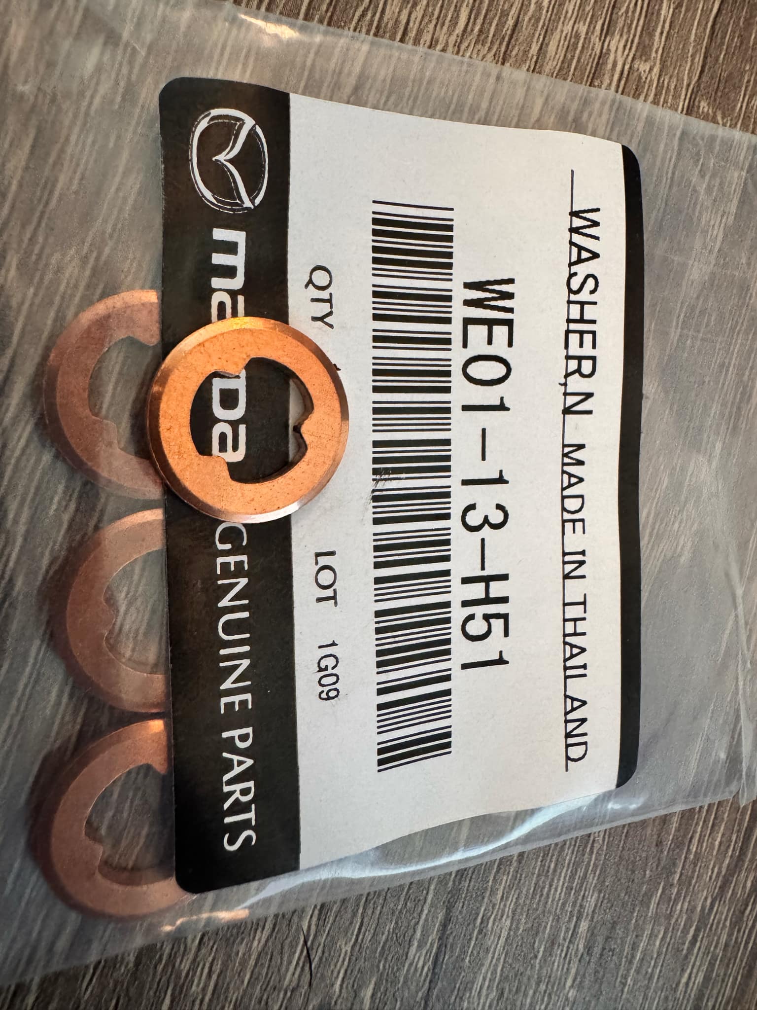 GENUINE 100% Original Injector Nozzle Washer for Ford Everest 2007-2014 ...