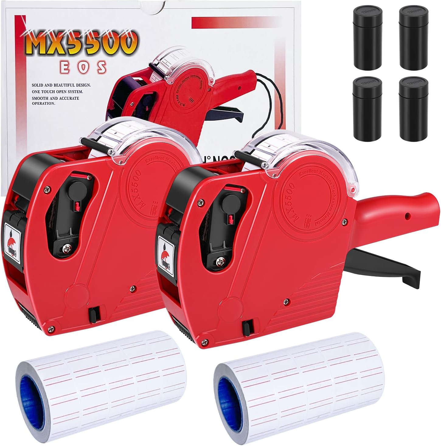 Price Tag Gun Crown 8 Digits Price Labeller With Labels Introductory ...