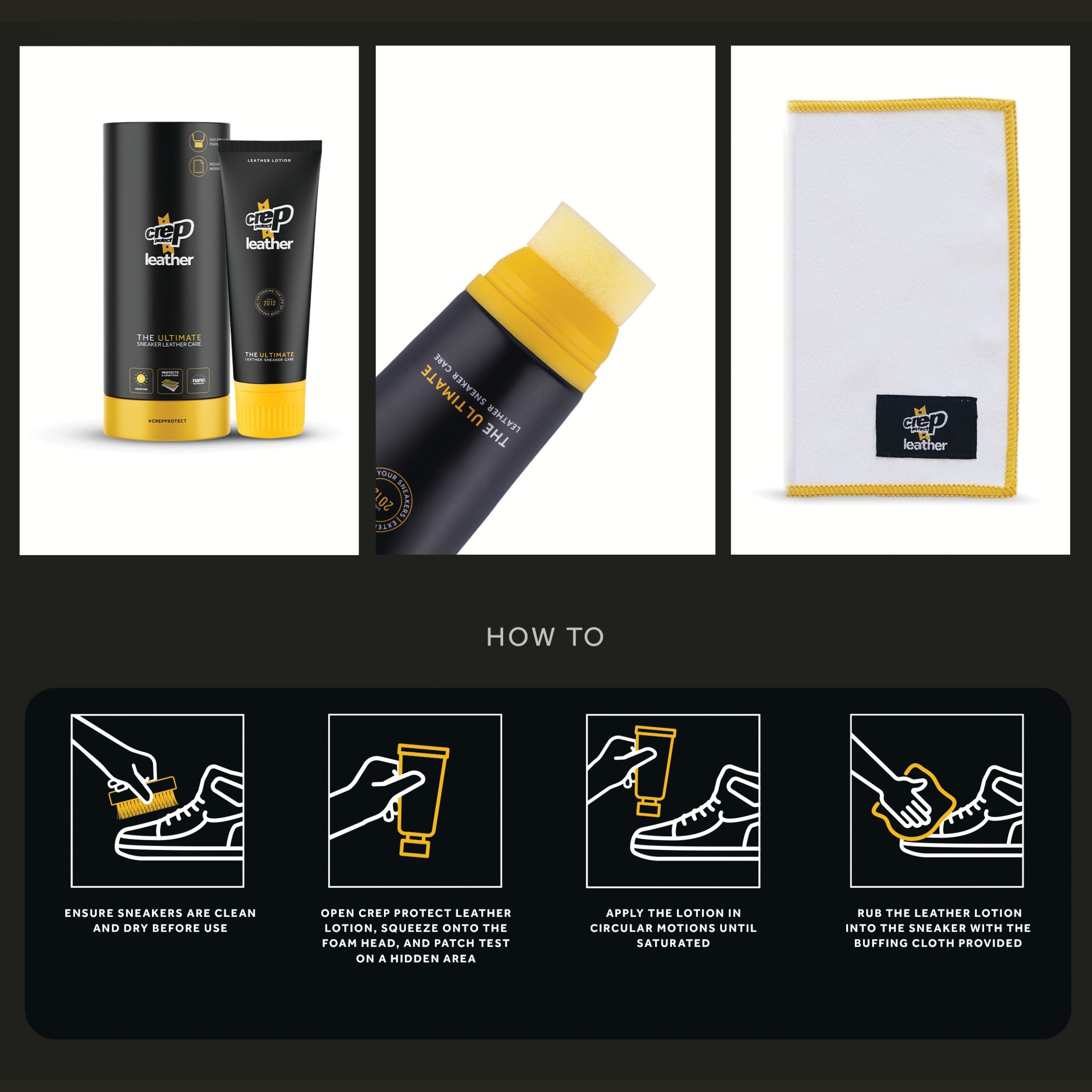 Crep Protect Leather Conditioner | Shopee Philippines