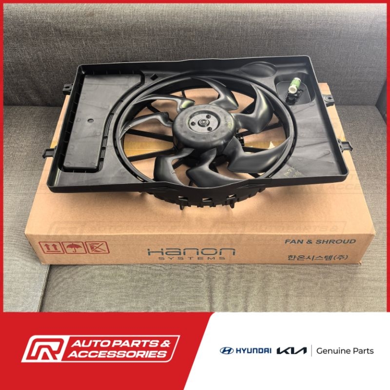 Dowoon Radiator Fan/Auxiliary Fan For Hyundai Accent 2011-2018 Gas ...