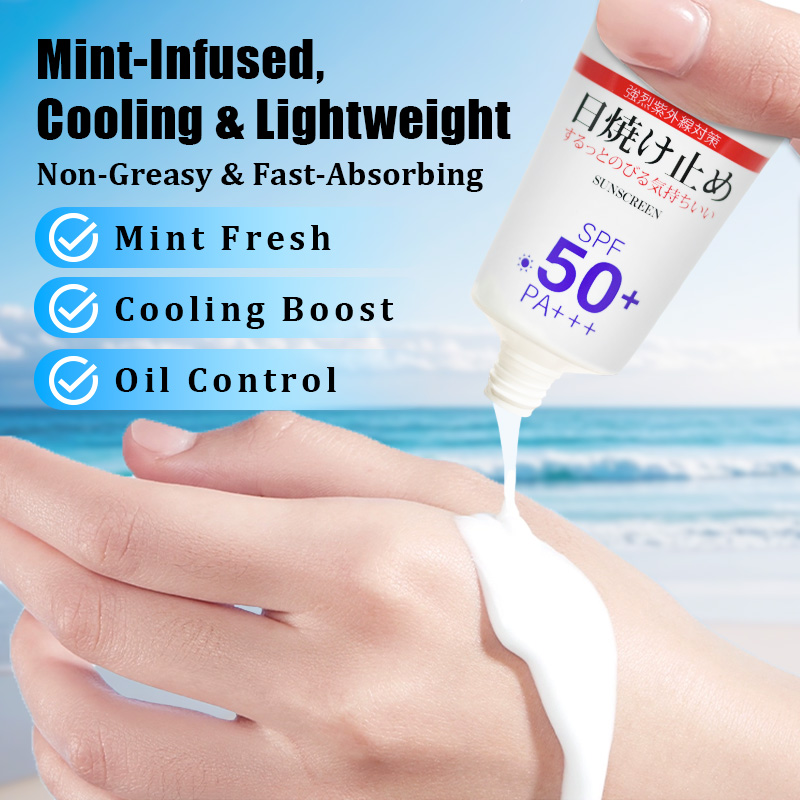 OLZZ Sunblock Face and Body Sunscreen Face Cream Waterproof Sweatproof ...