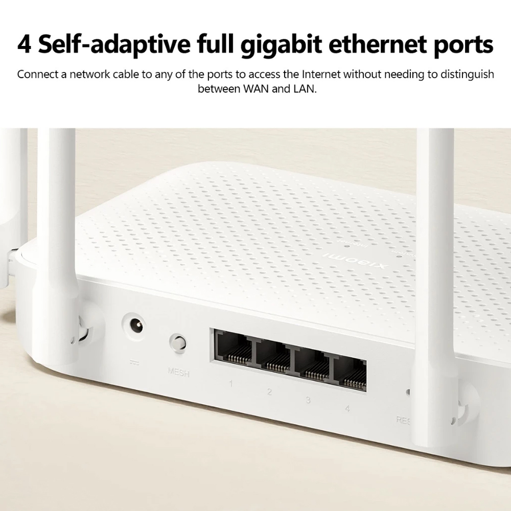 Xiaomi Router AX1500 EU | 5GHz WiFi 6 | Adaptive Gigabit Ethernet Port ...