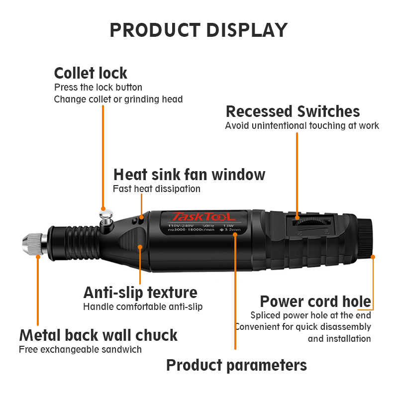 25Pcs/155Pcs Mini Electric Drill Set 12V Electric Grinder Power Tools For Milling Cutting ...