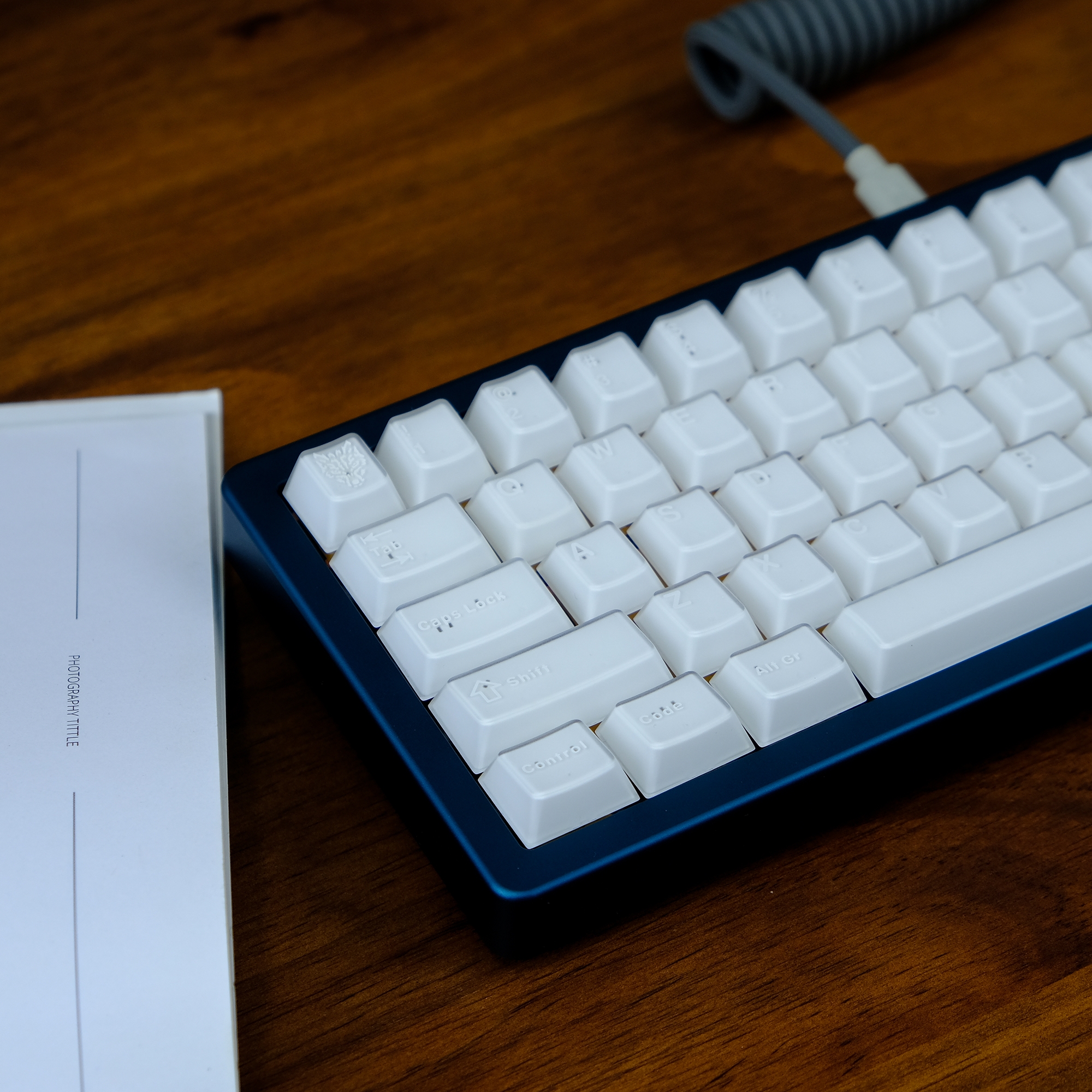 Aifei X-ray Keycaps Cherry Minimalist Translucnet White ABS double shot ...