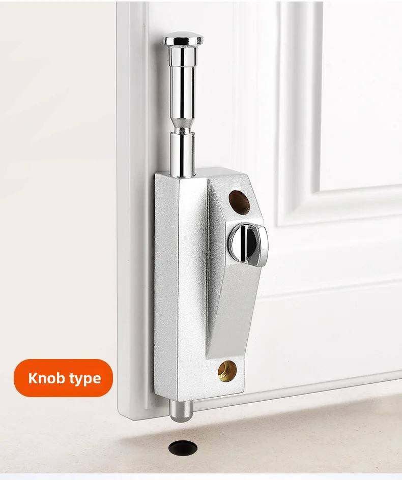 Hoba Aluminum Alloy Floor-standing Mortise Lock Glass Door Spring Bolt ...