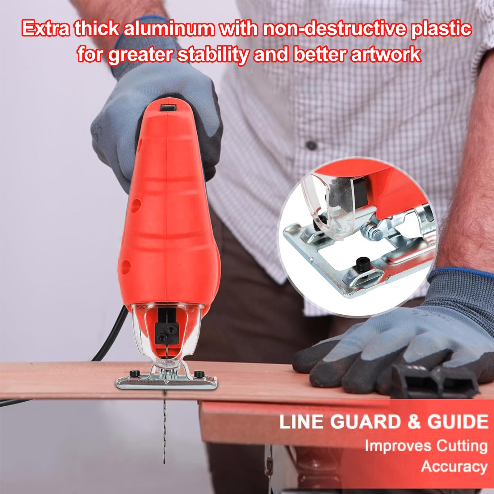 [Lifetime Warranty]Jigsaw Power Tool Heavy Duty Electric Saw Wood ...