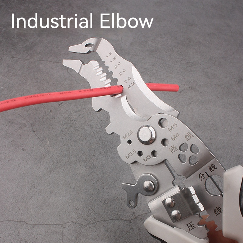 Professional Wire Stripper Crimping Tool Multi-Function Hand Tool ...