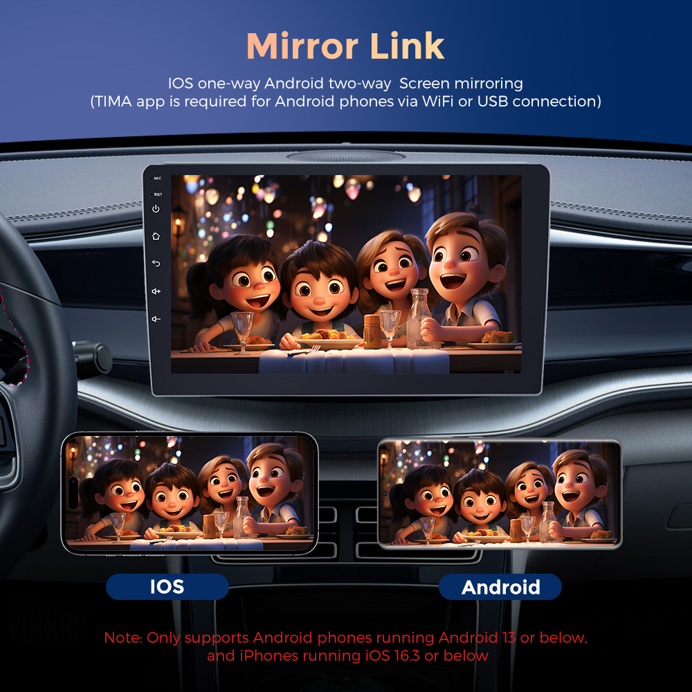 GEARELEC 7/9/10 Inch Android Car Stereo GPS/FM/Wifi/Touch Screen Car ...