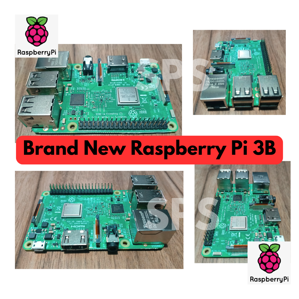 Brand New Raspberry Pi 3 Model B Board – Quad-Core 1GB RAM WiFi ...