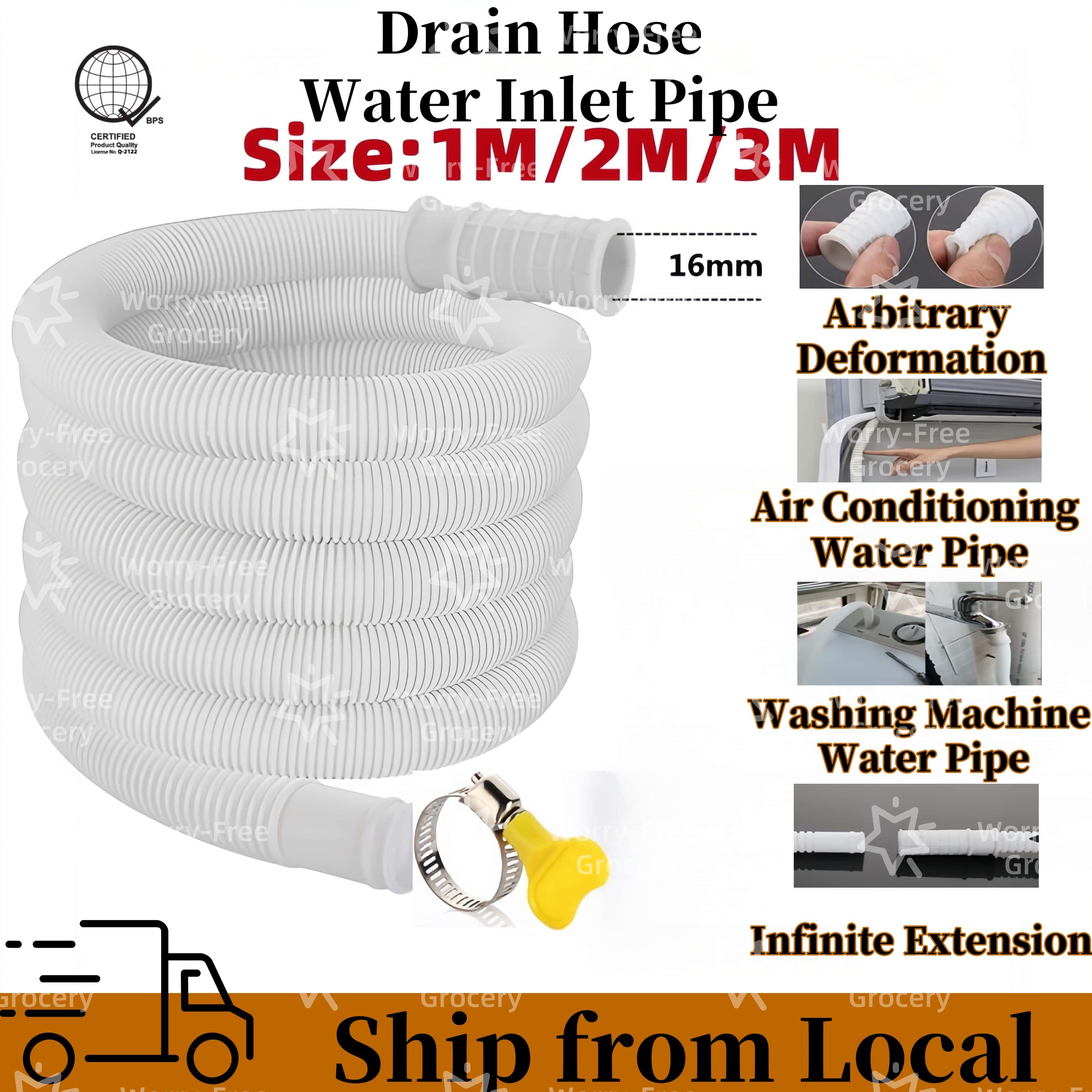 Semi-Automatic Washing Machine Inlet Pipe Twin Tub Air Conditioning ...