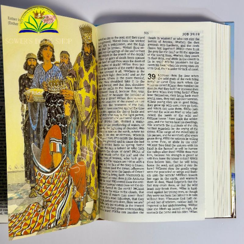 HARD BOUND KJV HOLY BIBLE FOR KIDS WITH PICTURES | KING JAMES VERSION ...