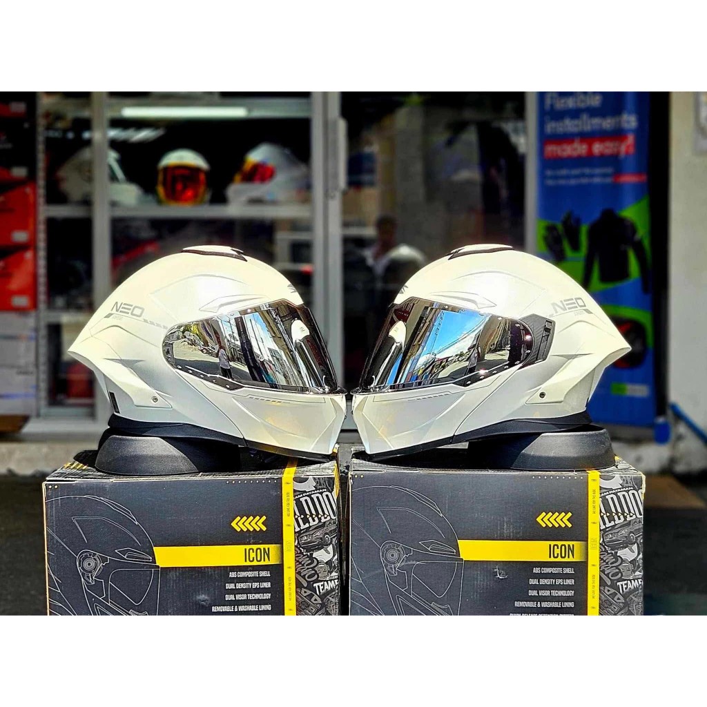 Spyder Neo Icon Modular Dual Visor Helmet | Shopee Philippines
