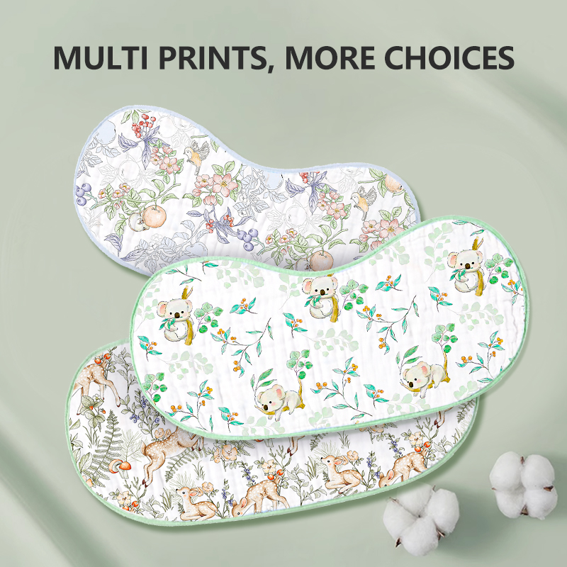 Einmilk Baby Burp Cloth Feeding Towel High Breathable High Absorbency ...