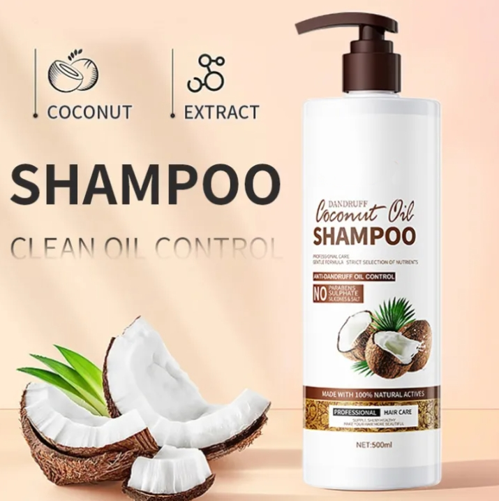 Coconut shampoo conditioner Perfumed anti dandruff shampoo long-lasting ...
