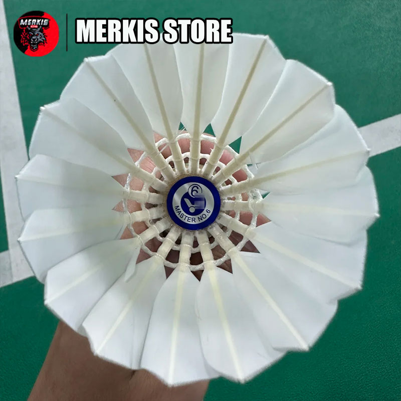 NO.6 Feather Shuttlecocks High Quality GOOSE DOWN Shuttlecock For ...